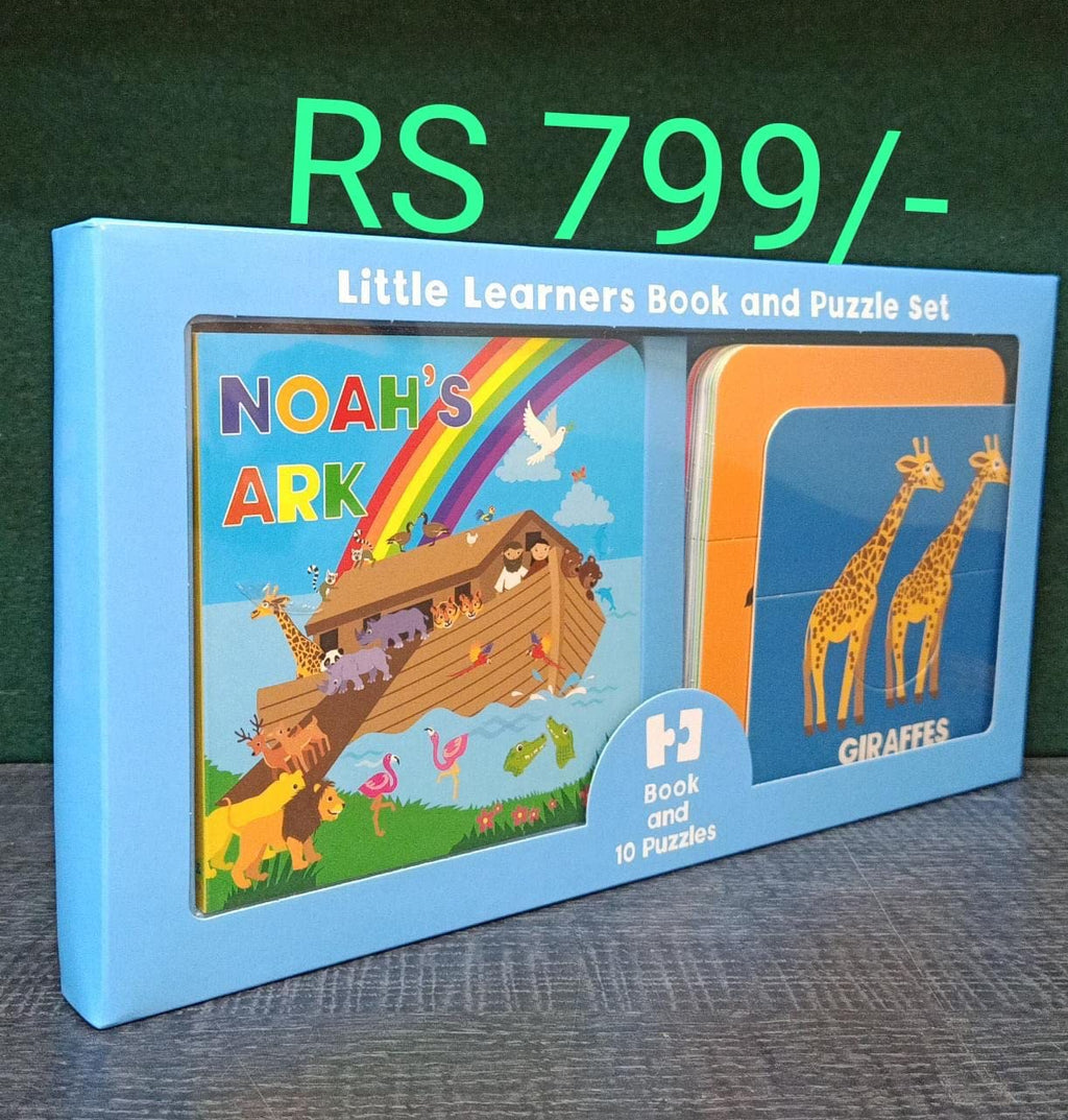 LITTLE LEARNERS BOOK AND PUZZLE SET NOAHS ARK – Odyssey Online Store