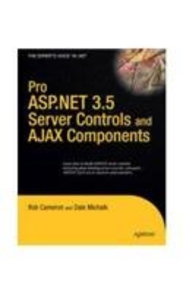 PRO ASP NET 3 5 SERVER CONTROLS AND AJAX COMPONENTS – Odyssey Online Store