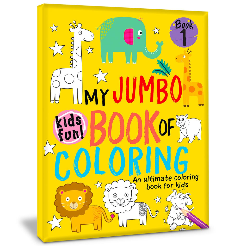 HFB MY JUMBO BOOK OF COLORING YELLOW BOOK 1 – Odyssey Online Store