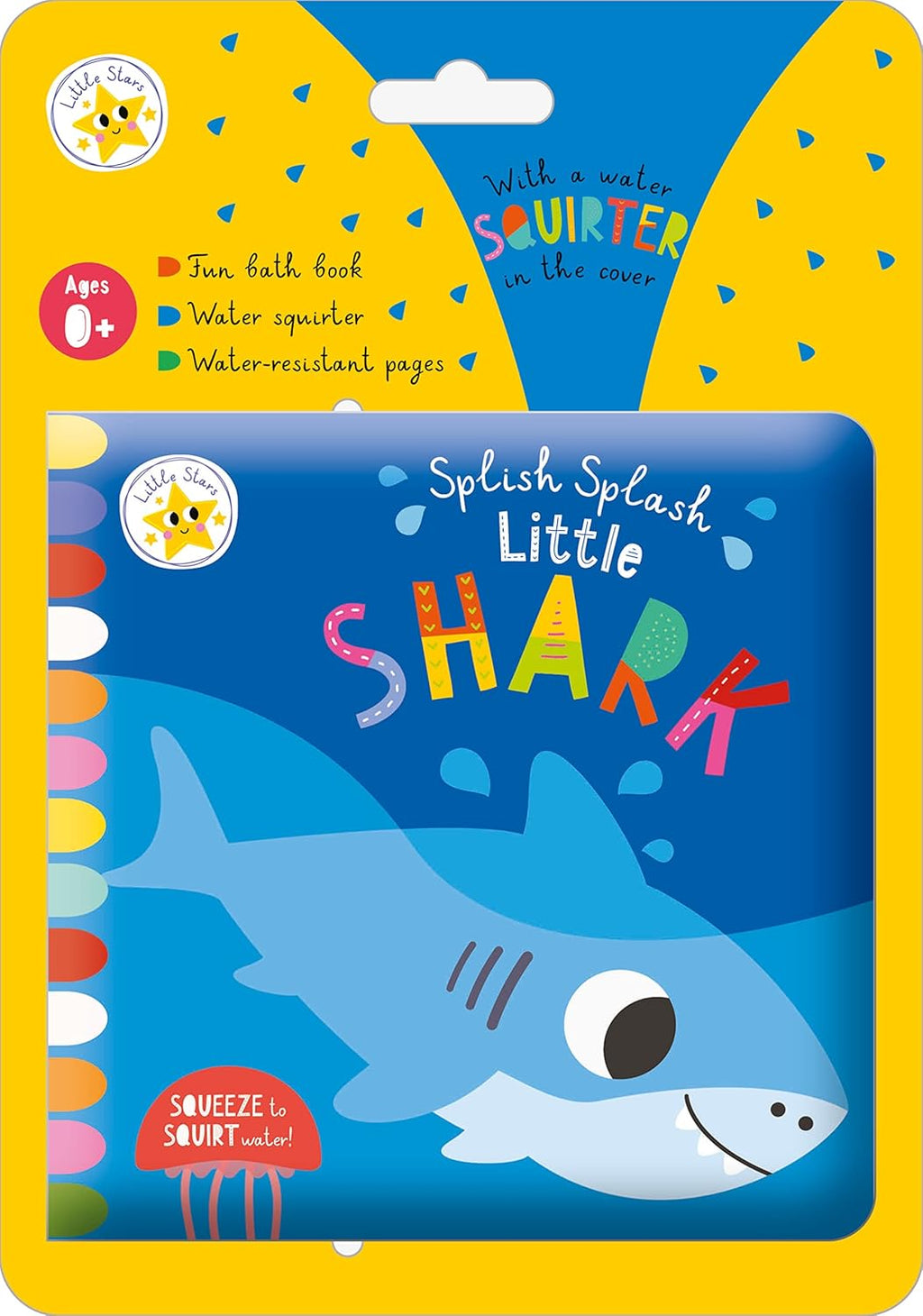 LITTLE STARS SPLISH SPLASH SHARK CLOTH BOOK – Odyssey Online Store
