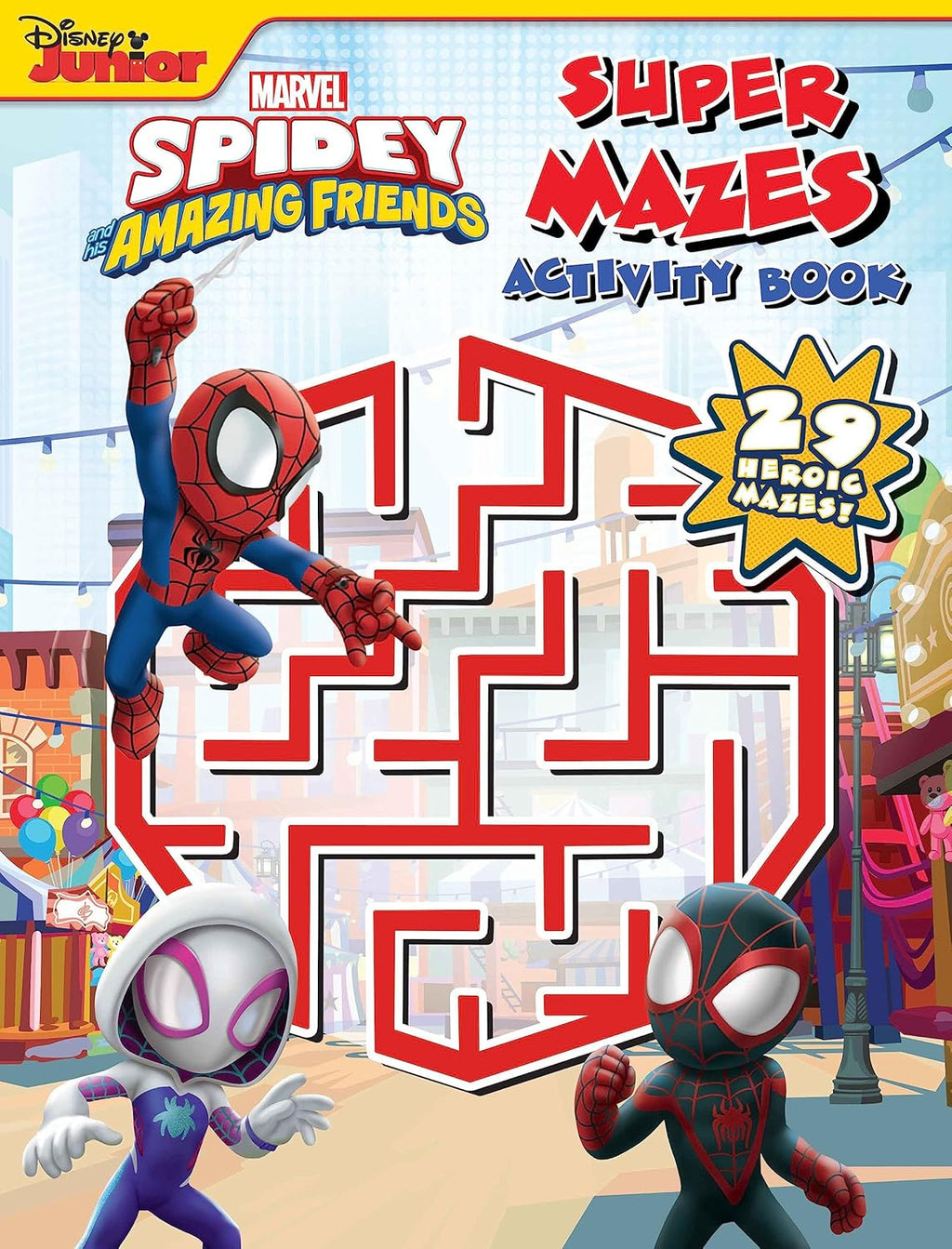 SPIDEY AND HIS AMAZING FRIENDS - MAZE BOOK – Odyssey Online Store