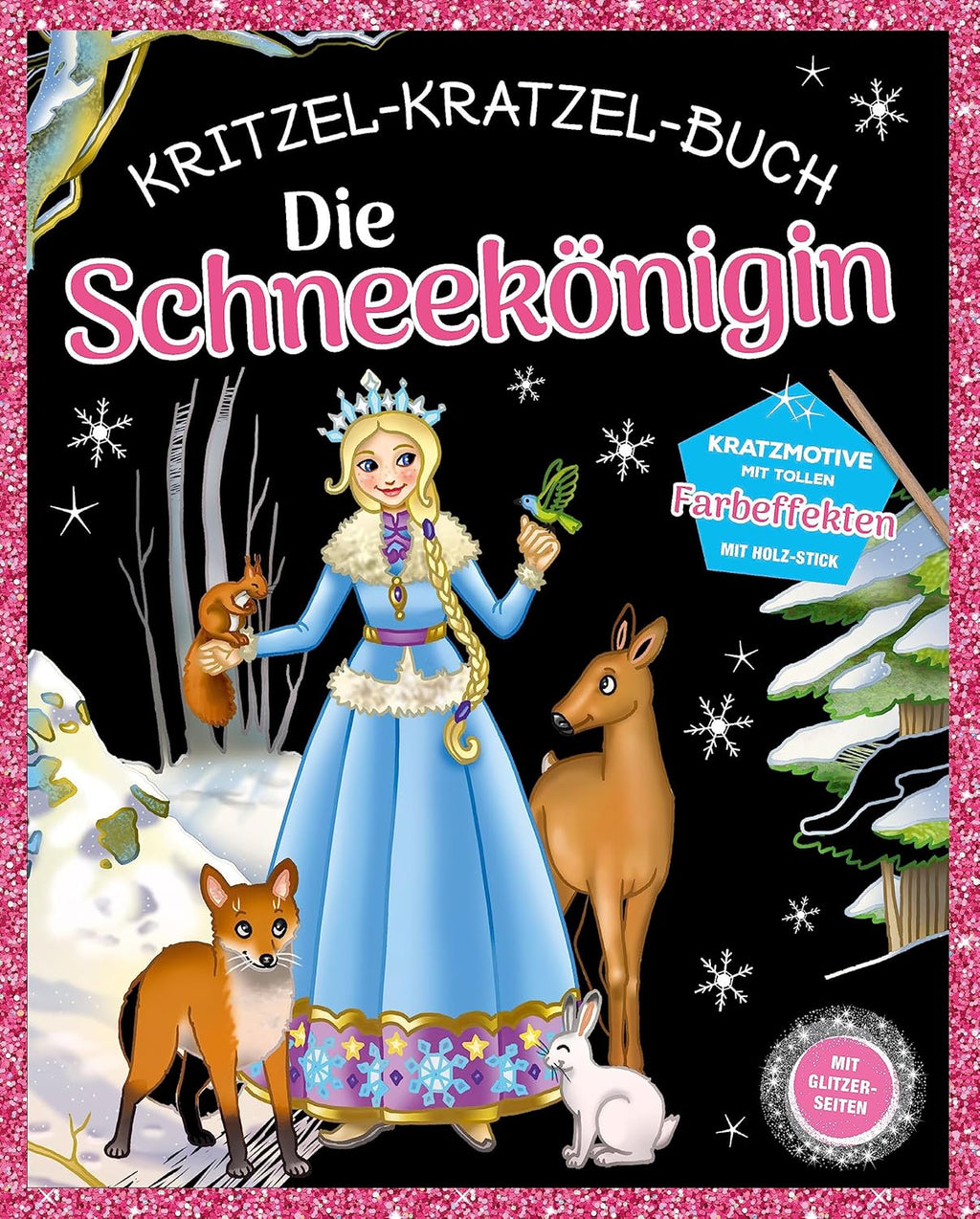 DOODLE SCRATCH BOOK THE SNOW QUEEN – Odyssey Online Store