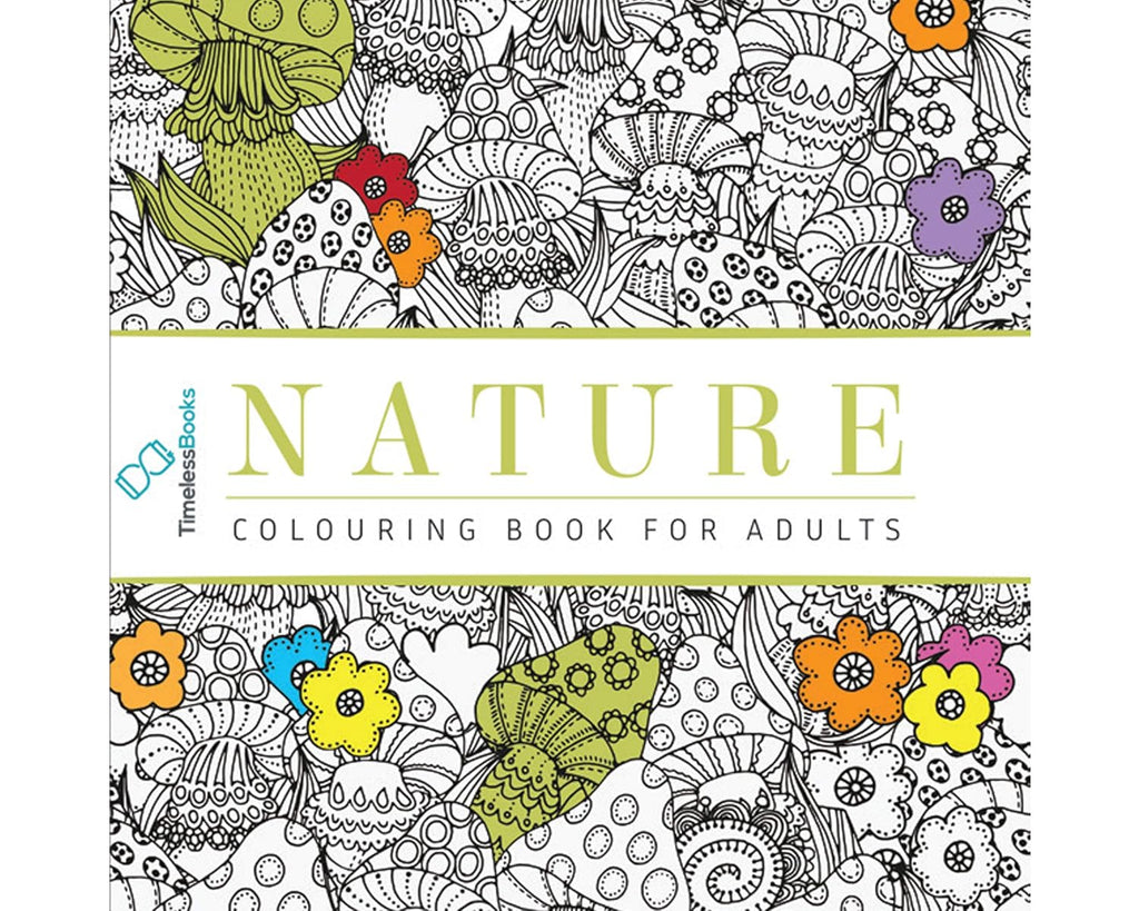 NATURE COLOURING BOOK FOR ADULTS – Odyssey Online Store