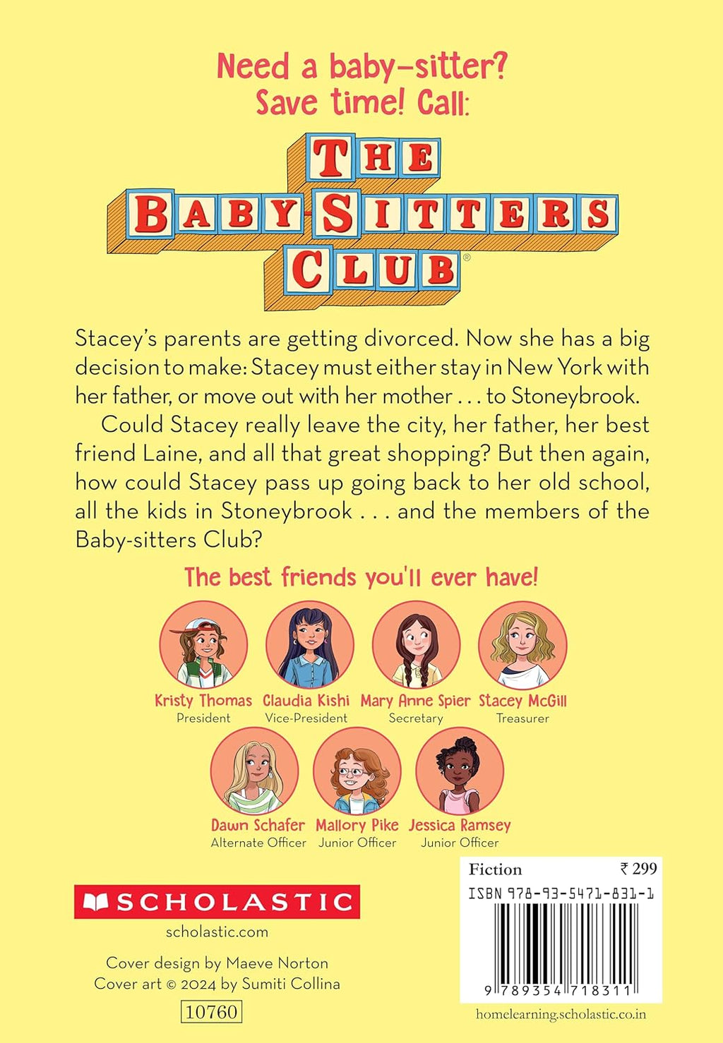 THE BABY SITTERS CLUB 28 WELCOME BACK STACEY – Odyssey Online Store