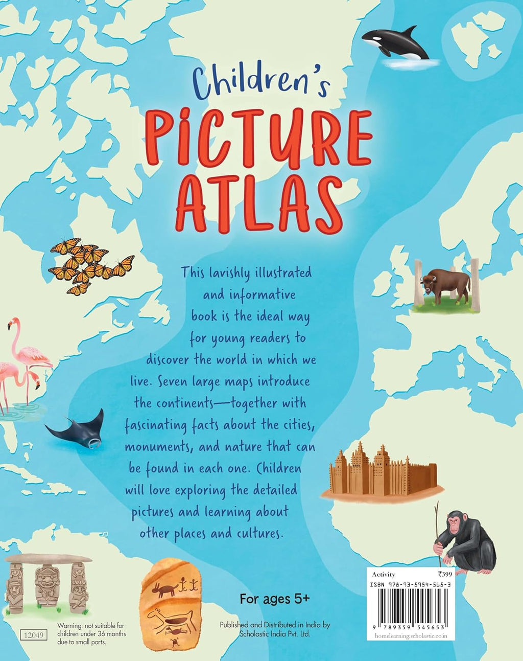 CHILDRENS PICTURE ATLAS – Odyssey Online Store