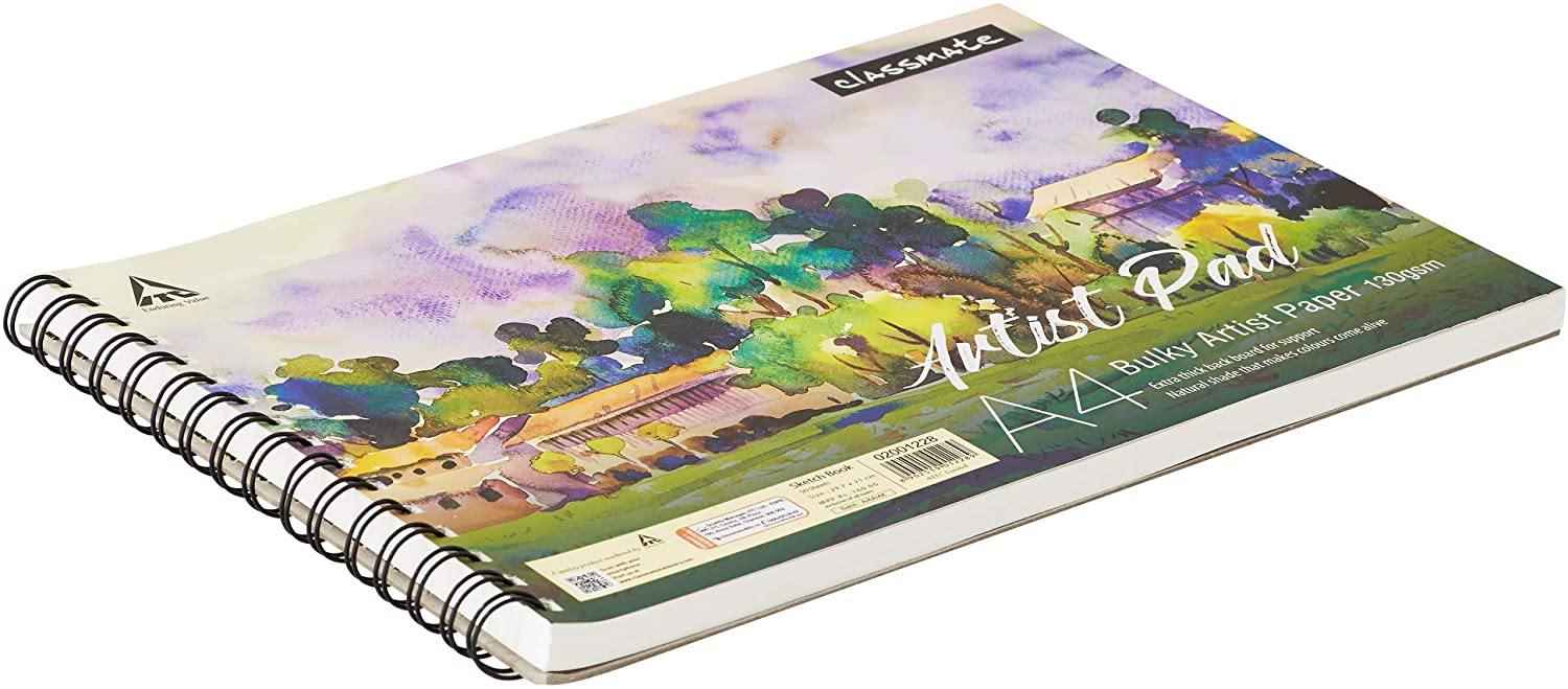 Classmate Drawing Book A4 Bulky Artist Paper 130gsm – Odyssey Online Store